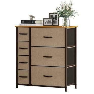 YINTATECH Dresser Storage Small Furniture Bins, 7-Drawer Fabric and ...