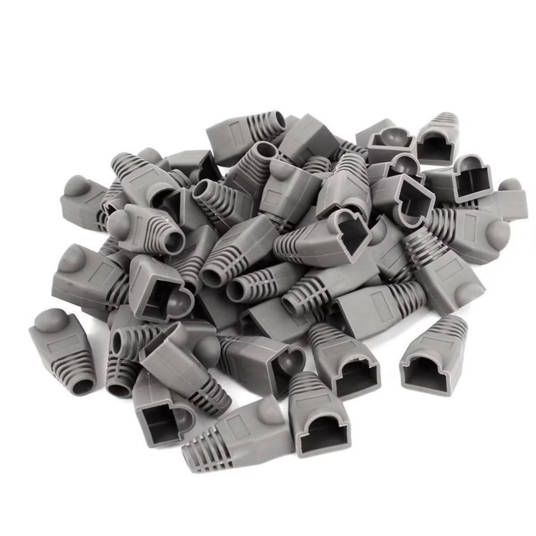 YIOVVOM Soft Plastic Ethernet RJ45 Cable Connector Boots Cover Strain ...