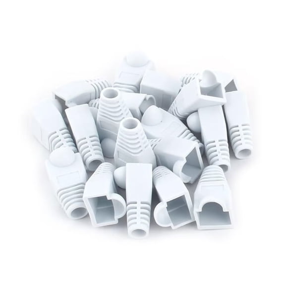 YIOVVOM Soft Plastic Ethernet RJ45 Cable Connector Boots Cover Strain ...