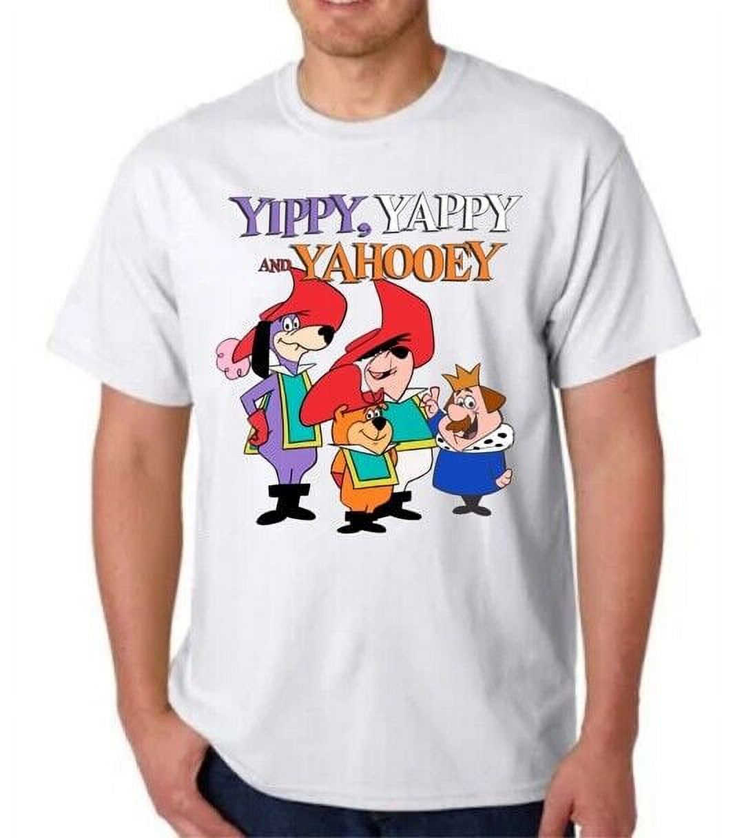 YIPPEE YAPPEE & YAHOOEY AND KING - CARTOON T-SHIRT HANNA BARBERA CEREAL ...