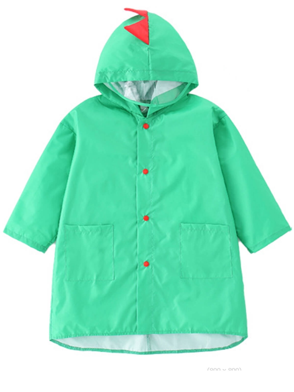 YIQAUMA Boys Girls Toddler Raincoat Kids Waterproof Rain Jacket Hooded Slicker Cartoon Rain Wear ...