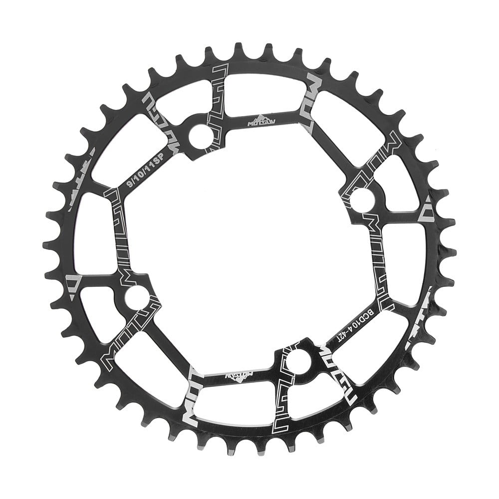 YIQH Bicycle positive and negative sprocket 104BCD crank single speed ...