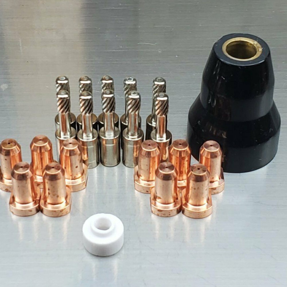 YIQH PCH-10 Plasma Torch Electrode Cutter Consumables 9-6006 9-6007 9 ...