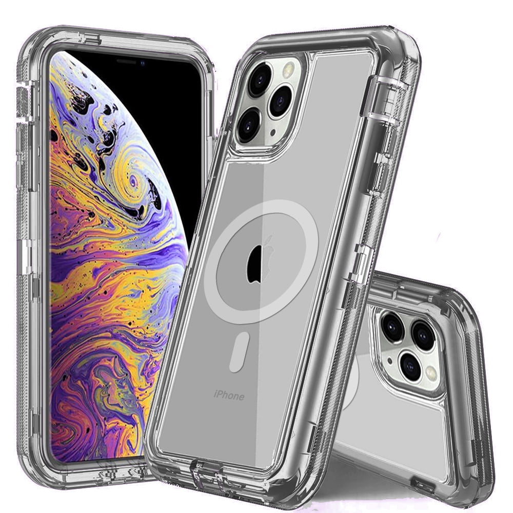 YIQIMAI Case For Apple iPhone 12 / 12 Pro Clear Defender Case Cover ...