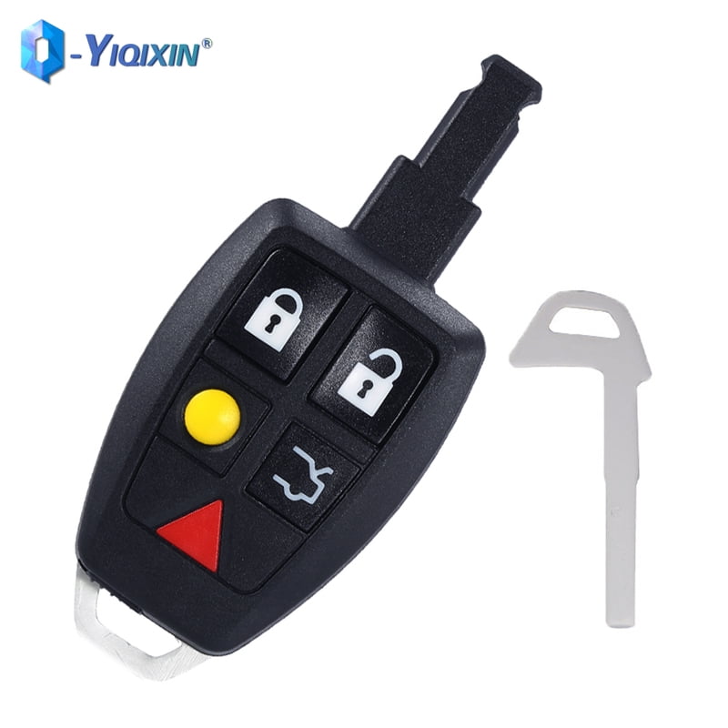 YIQIXIN 5 Buttons Remote Car Key Case Shell For Volvo S40 C70 XC90 V70 ...