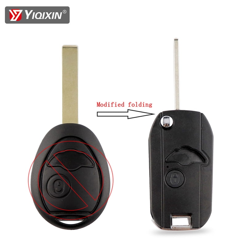 YIQIXIN Modified Flip Remote Car Key Shell Fob Cover Case For BMW Mini ...