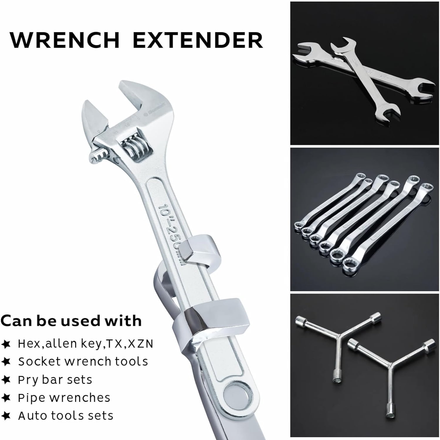 YIRENWL Extra-long 15-inch Torque Adaptor Wrench Extension Tool for ...