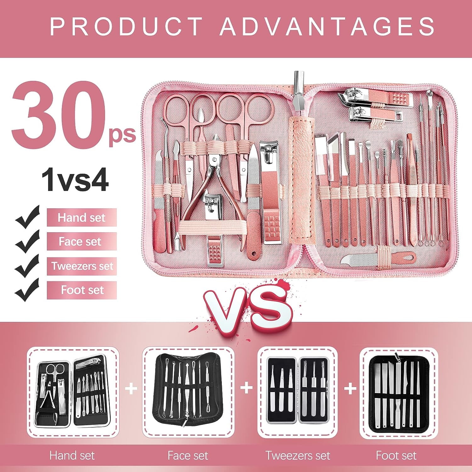 YIRENWL High-Quality Ultimate Professional Complete 10-Piece Nail ...