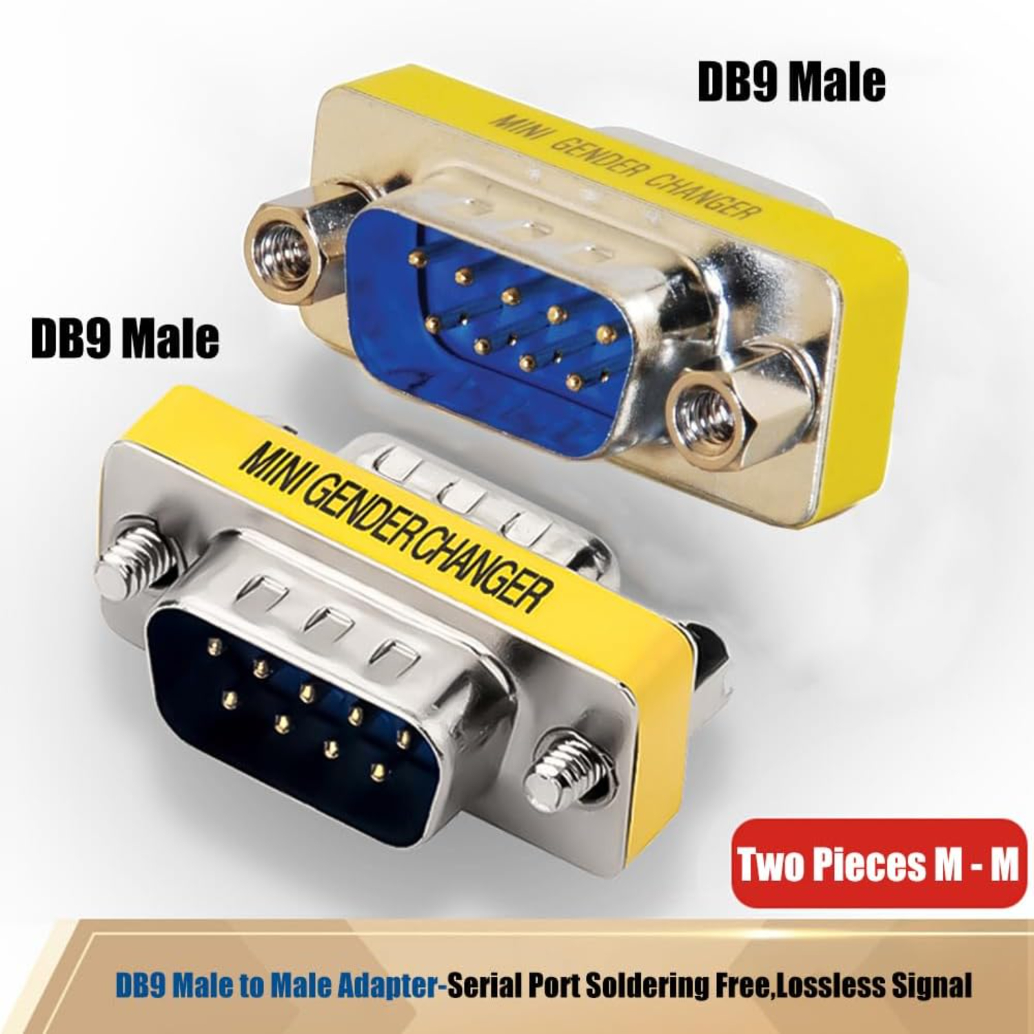 YIRENWL Versatile Mini RS232 9 Pin Serial Adapters 6-Pack with Female ...