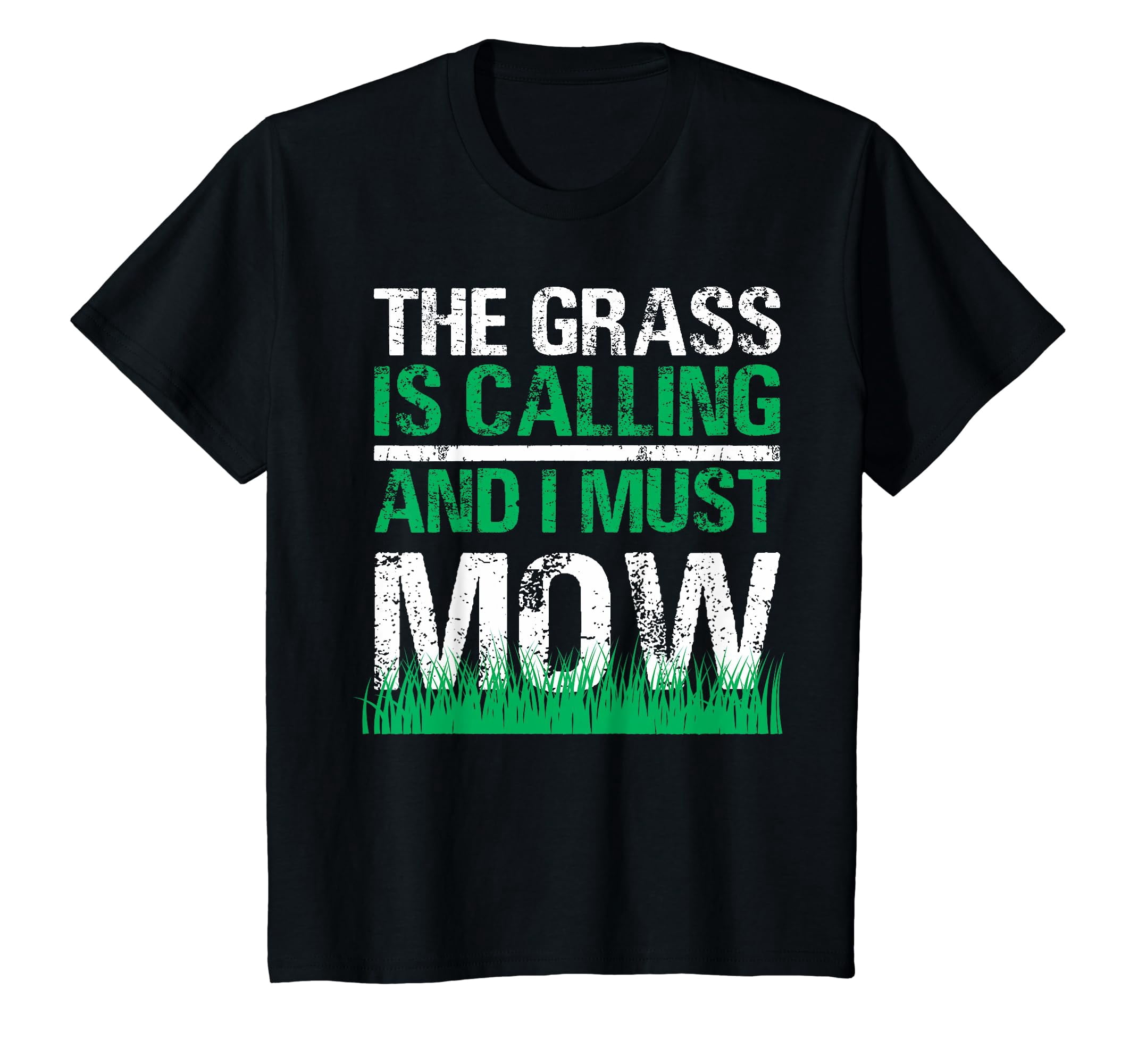 YISAN Funny Lawn Mower The Grass Is Calling Yard Work Lawn Tractor T ...