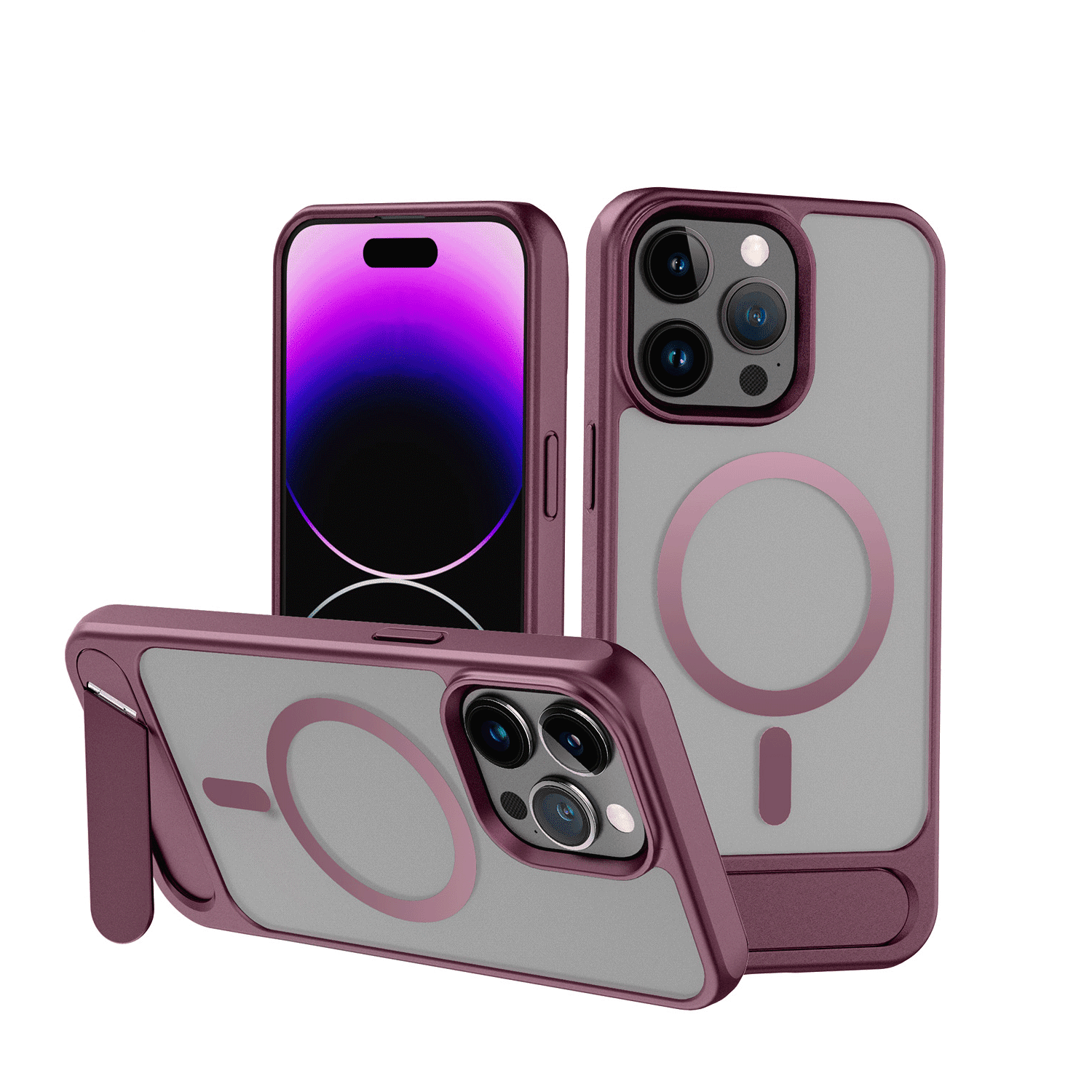 YISHIKANG Magnetic Phone Case for iPhone 15 MagSafe Compatible ...