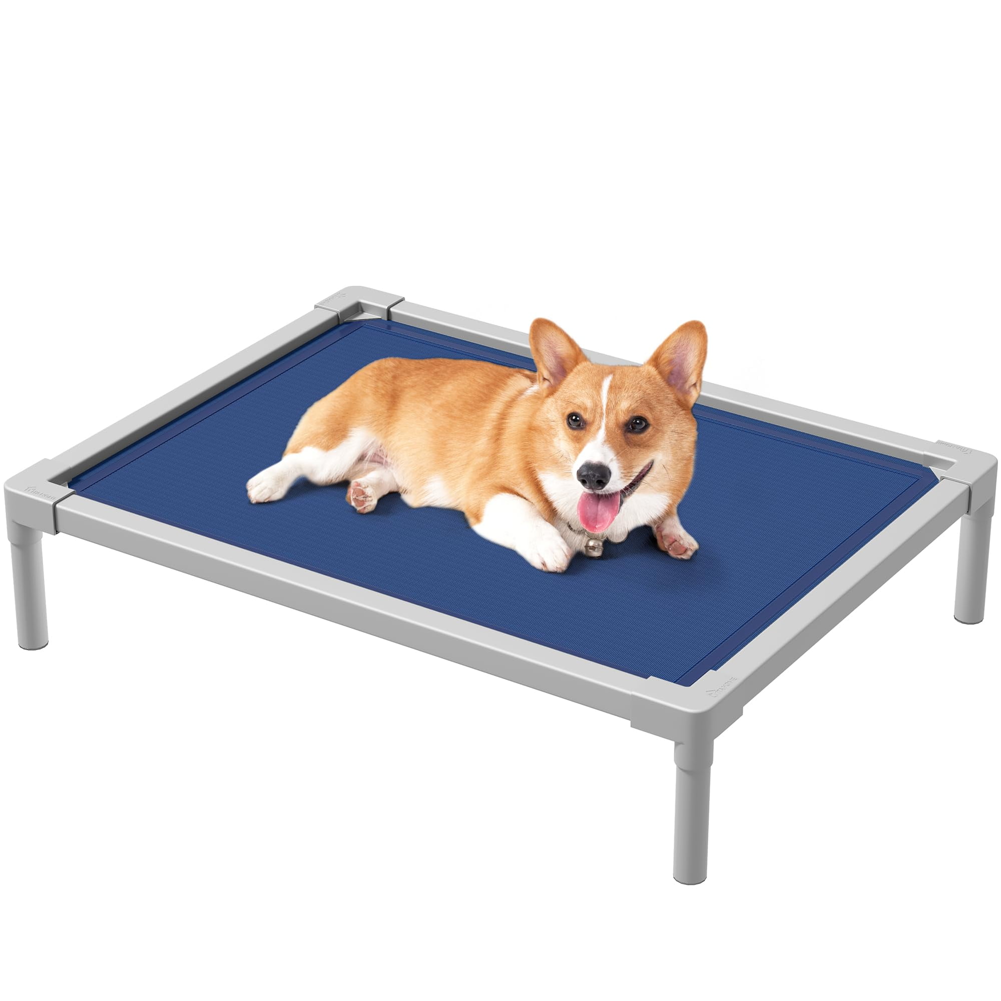 YITAHOME Cooling Elevated Dog Bed, Chew Proof Raised Pet Cot with ...