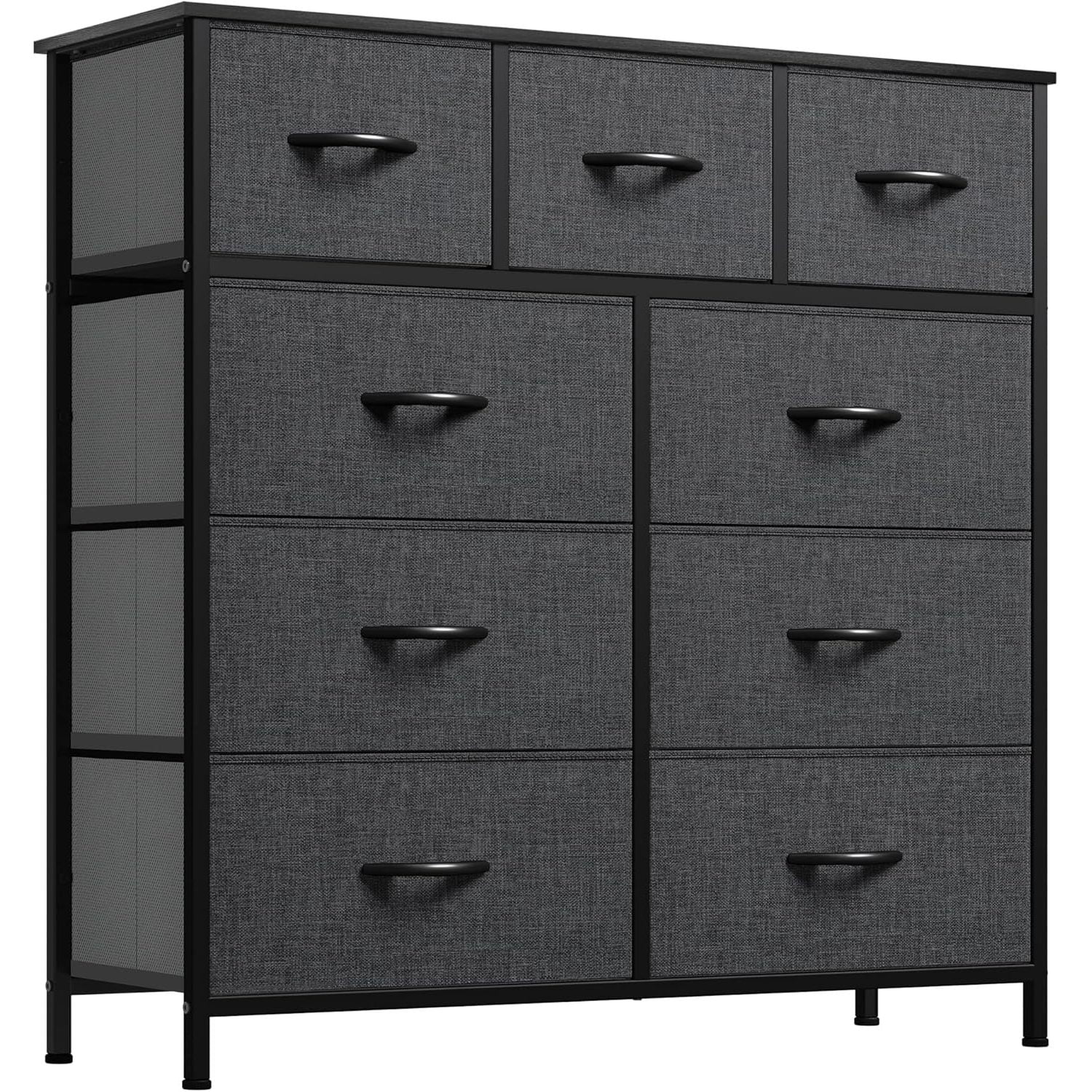 YITAHOME Dresser with 9 Drawers - Fabric Storage Tower, Tall Chest ...