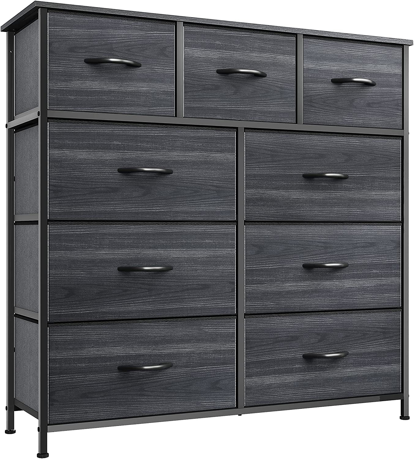 YITAHOME Dresser with 9 Drawers - Fabric Storage Tower, Tall Chest ...