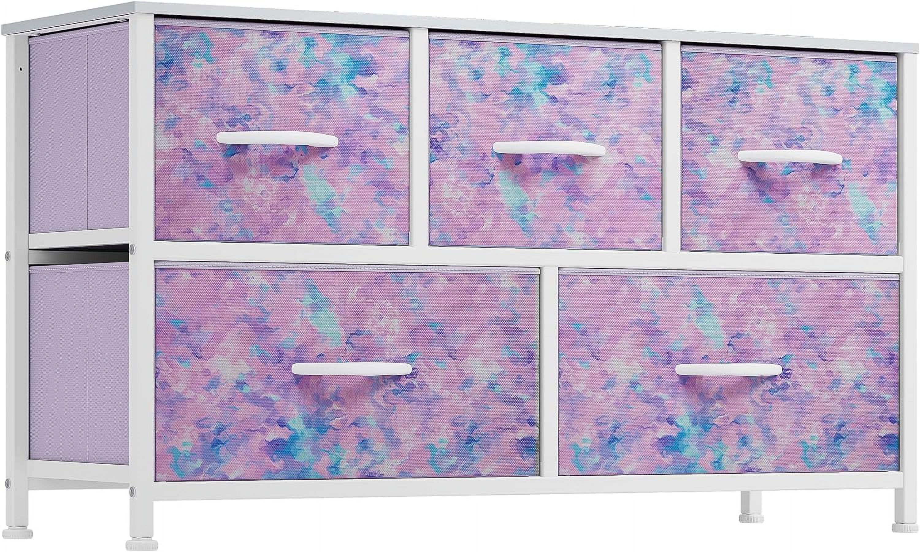 YITAHOME Fabric Dresser Drawer, Tall Storage Dresser with 8 Drawers ...