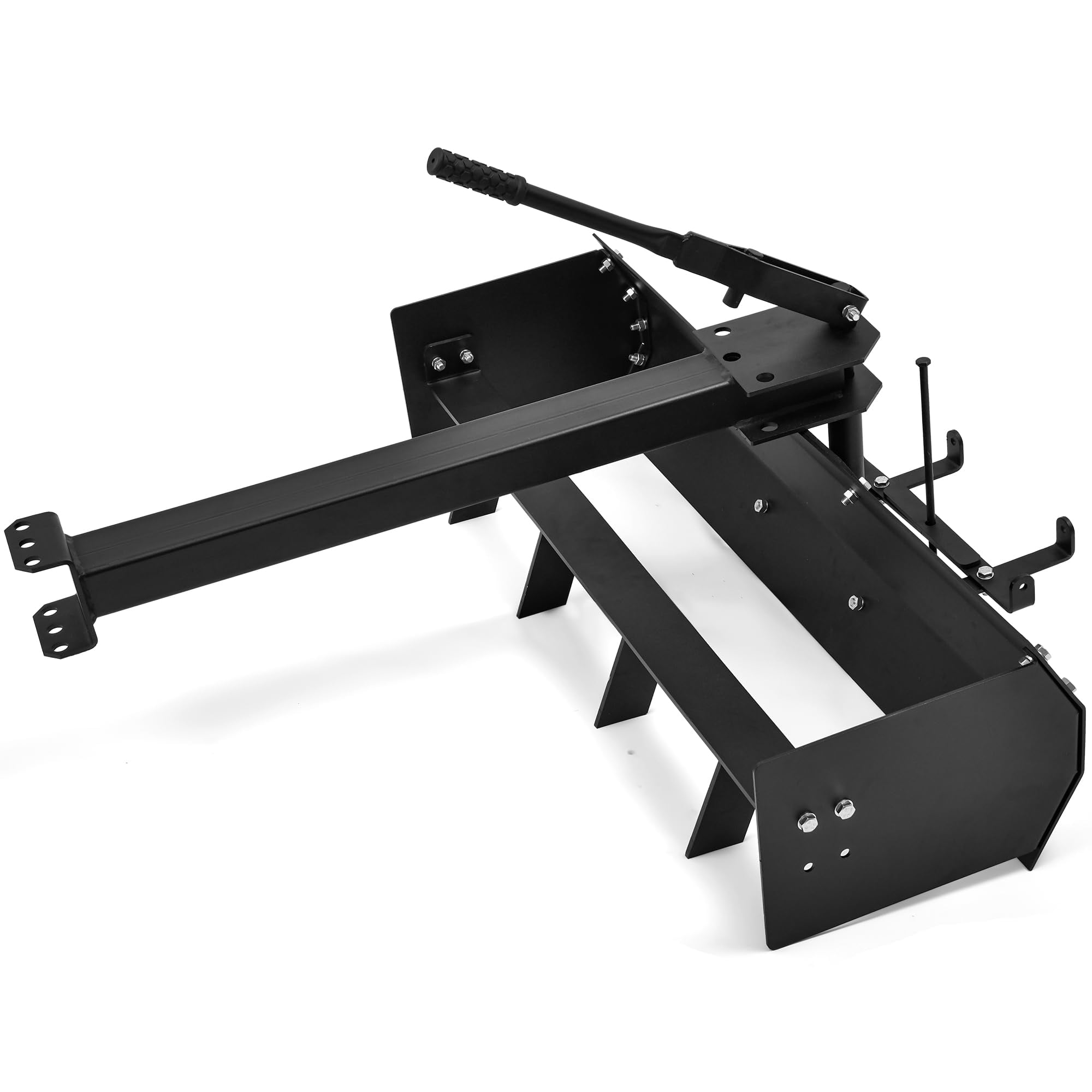 YITAMOTOR 42" Tow Behind Box Scraper Lawn Tractor Attachments, Black ...