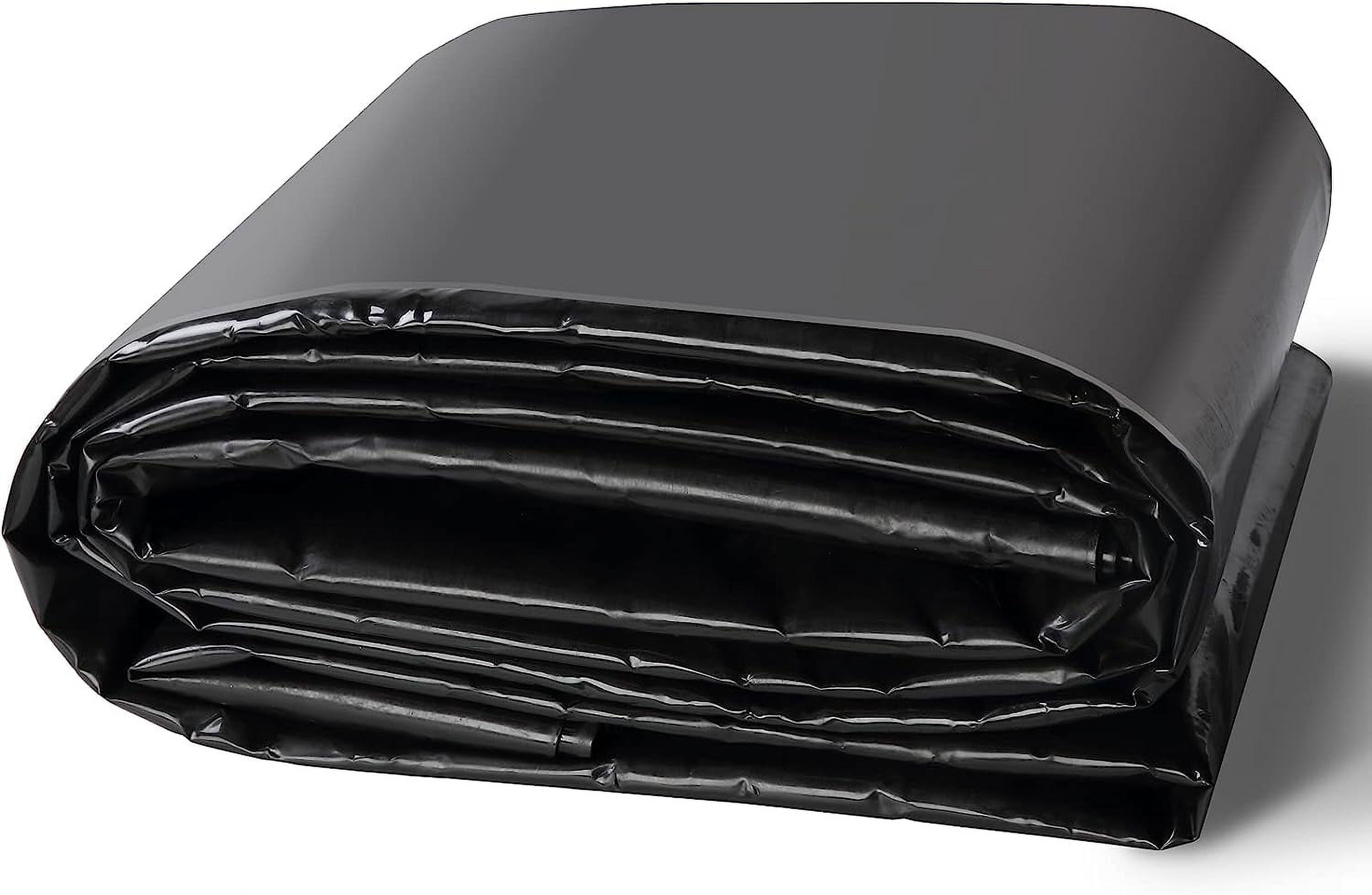 YITOR Pond Liner, 10 x 13 ft 20 Mil Thickness, Pliable LLDPE Material ...
