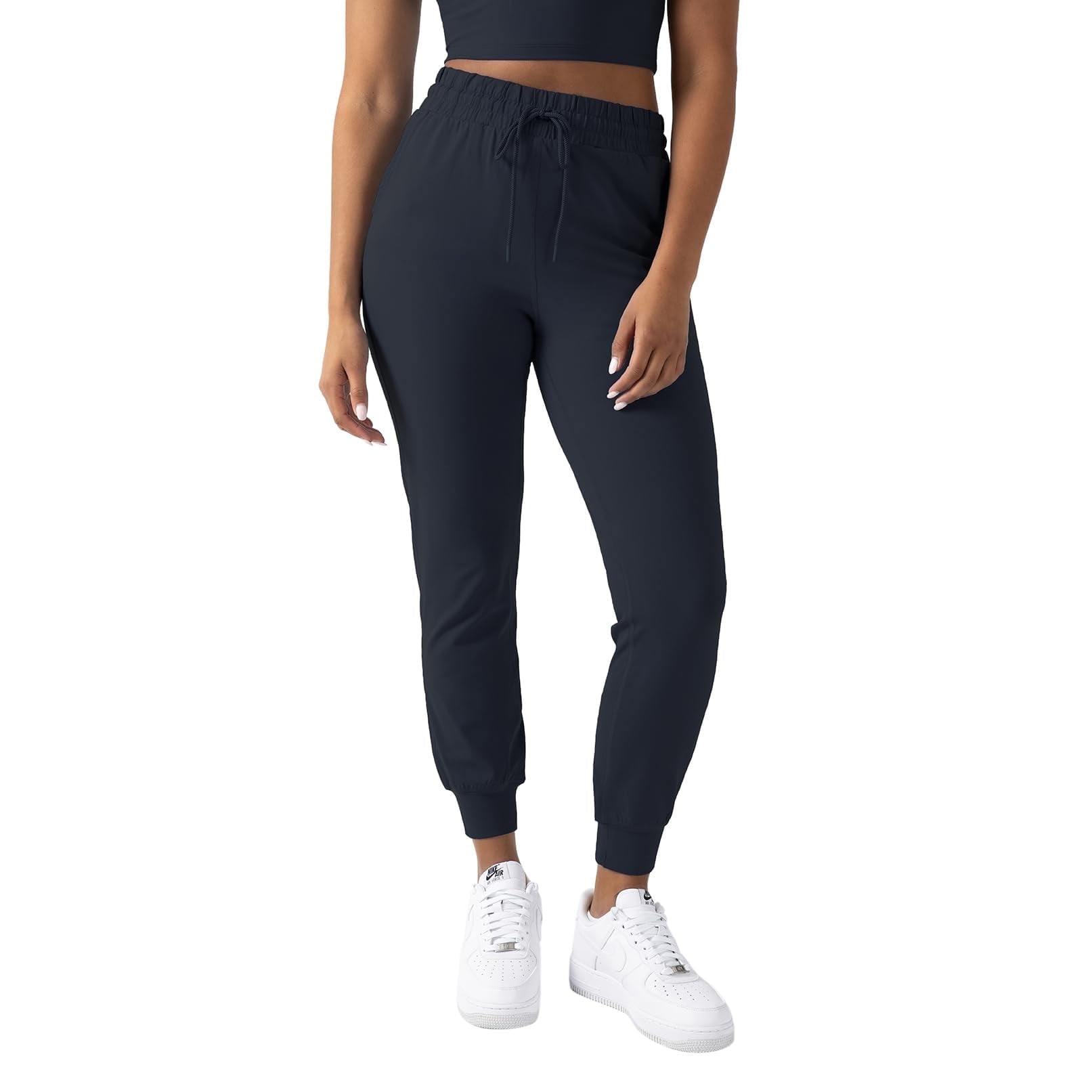 YITTY Active Women's UltraLuxe High-Waist Jogger Pant, Athleisure, Draw ...