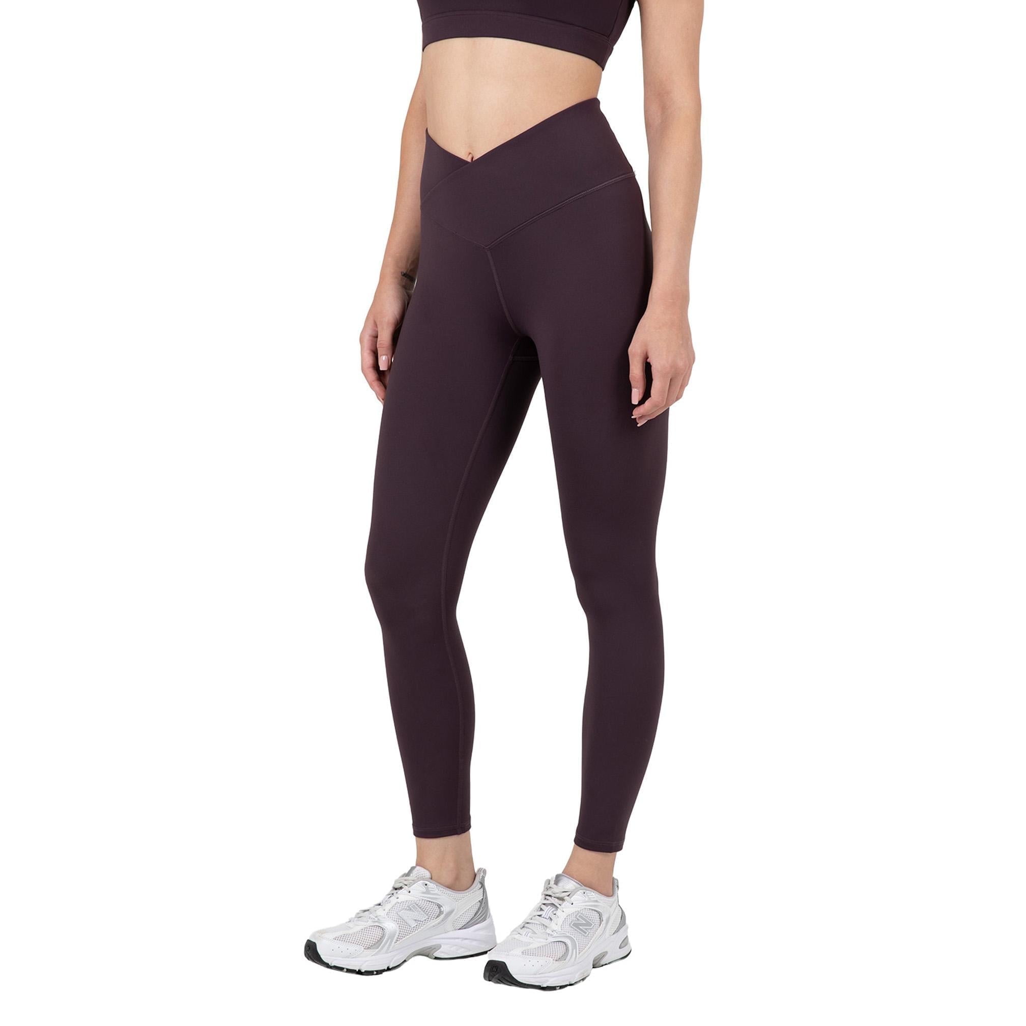 YITTY Active Women's Ultraluxe Crossover High-Waist Legging, Athleisure ...