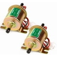 YIUIY 2Pcs 12V Electric Fuel Pump HEP-02A Universal Inline Low Pressure ...
