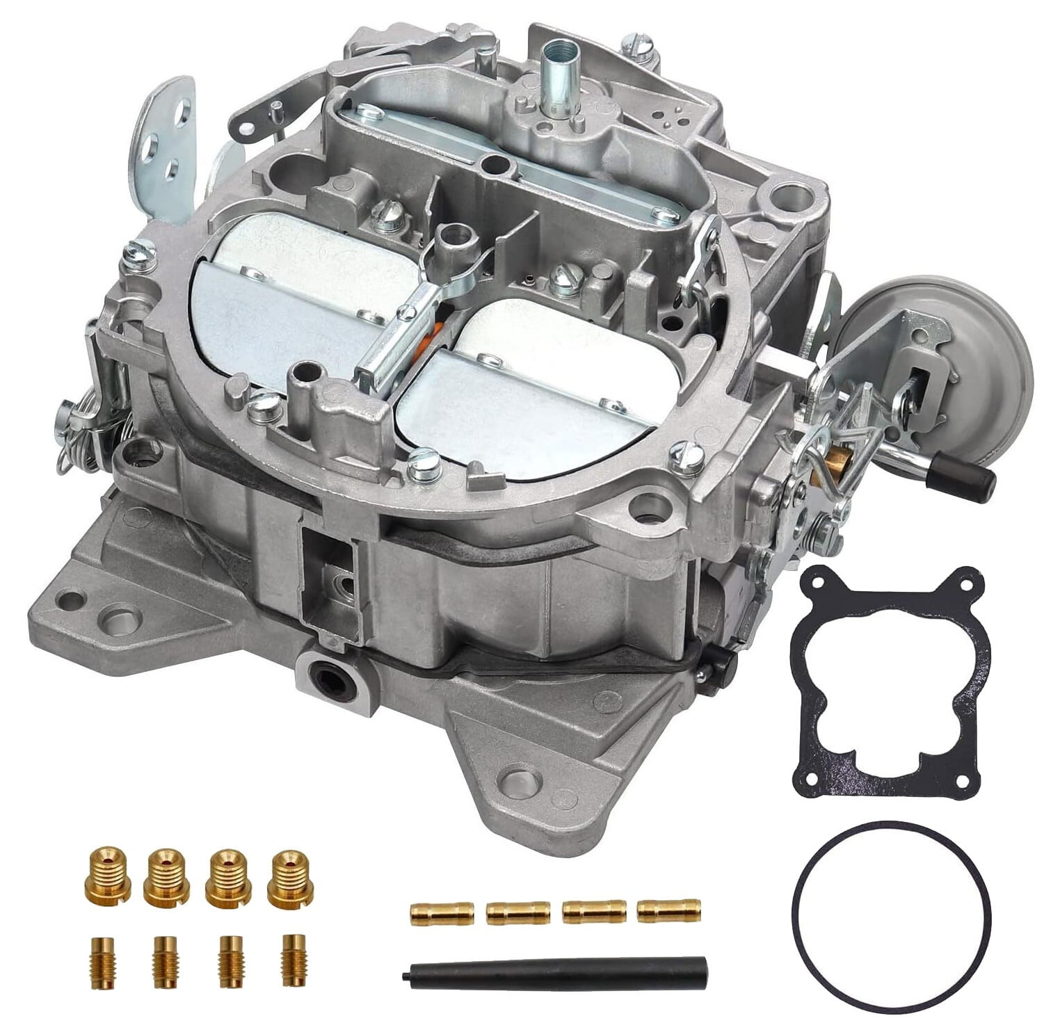 YIUIY 4 Barrel 4MV Rochester Quadrajet Carburetor For Chevy 327 350 427 ...