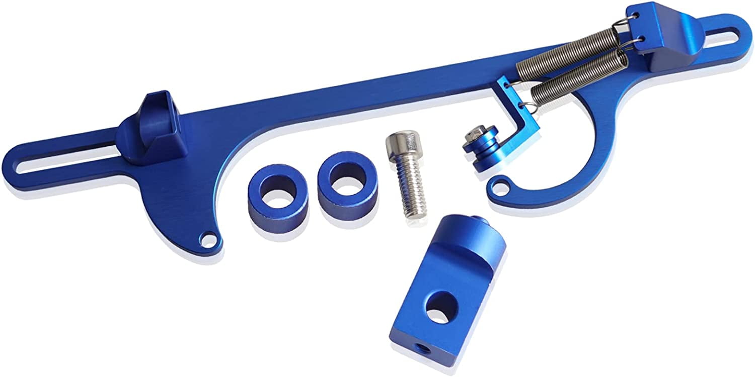 YIUIY 4150 4160 Series Throttle Body Cable Bracket Billet Aluminum ...