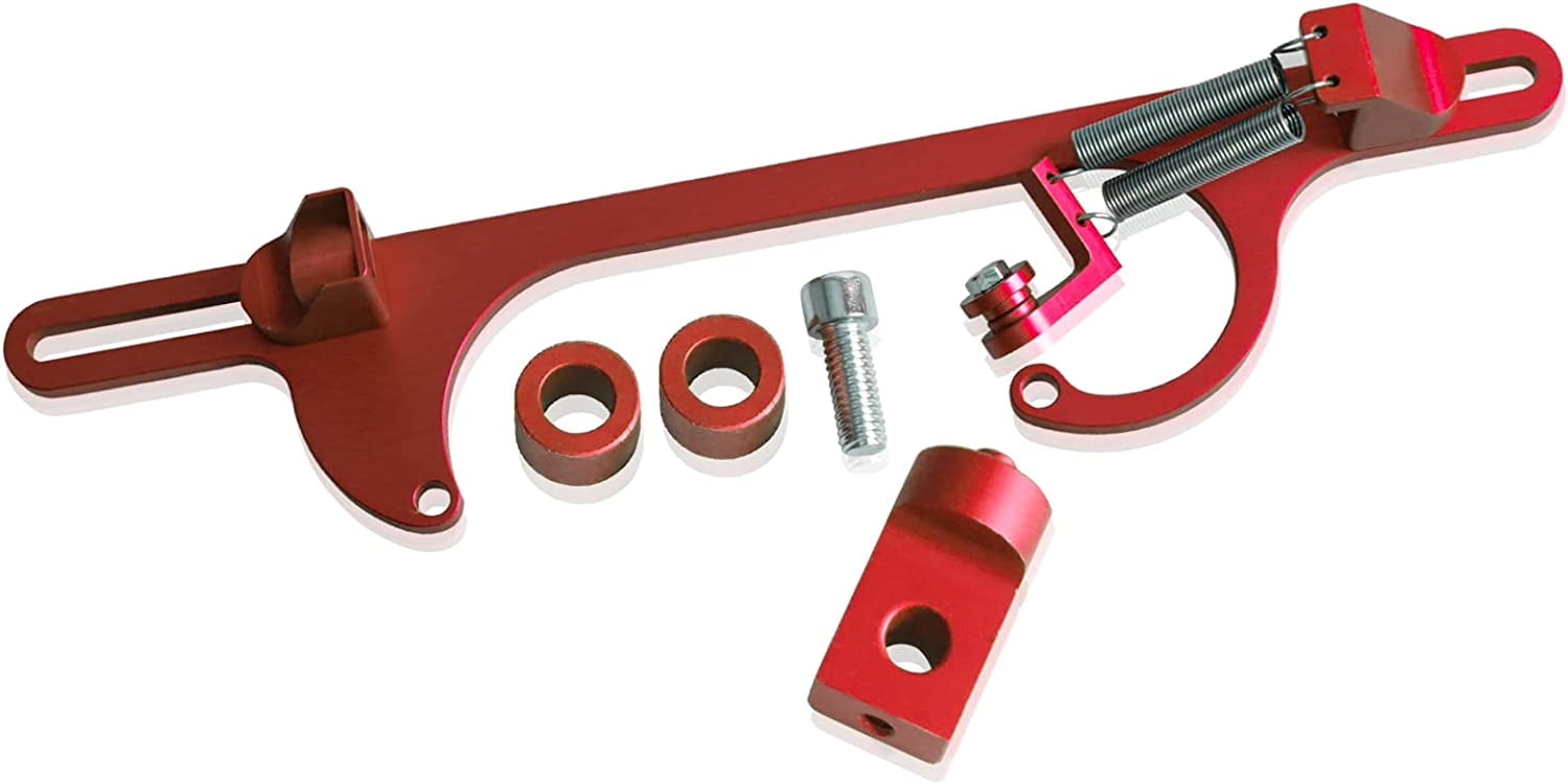 YIUIY 4150 4160 Series Throttle Body Cable Bracket Billet Aluminum ...