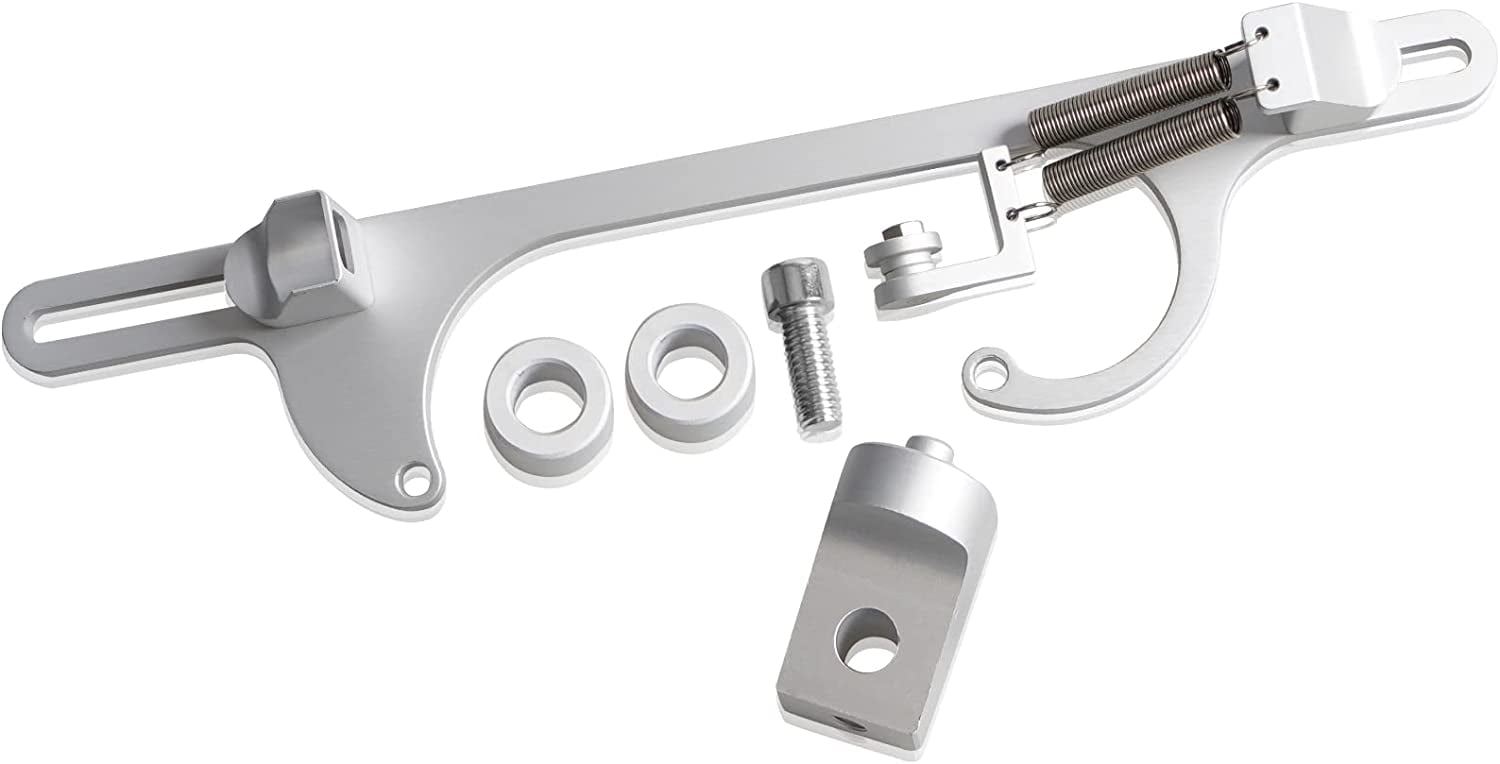 YIUIY 4150 4160 Series Throttle Body Cable Bracket Billet Aluminum ...