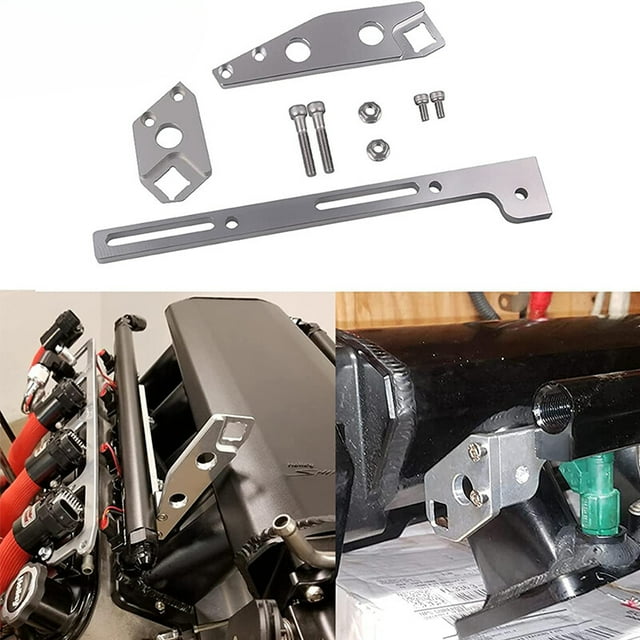 YIUIY Aluminum Throttle Cable Bracket For LS1 Sheet Metal Intake ...