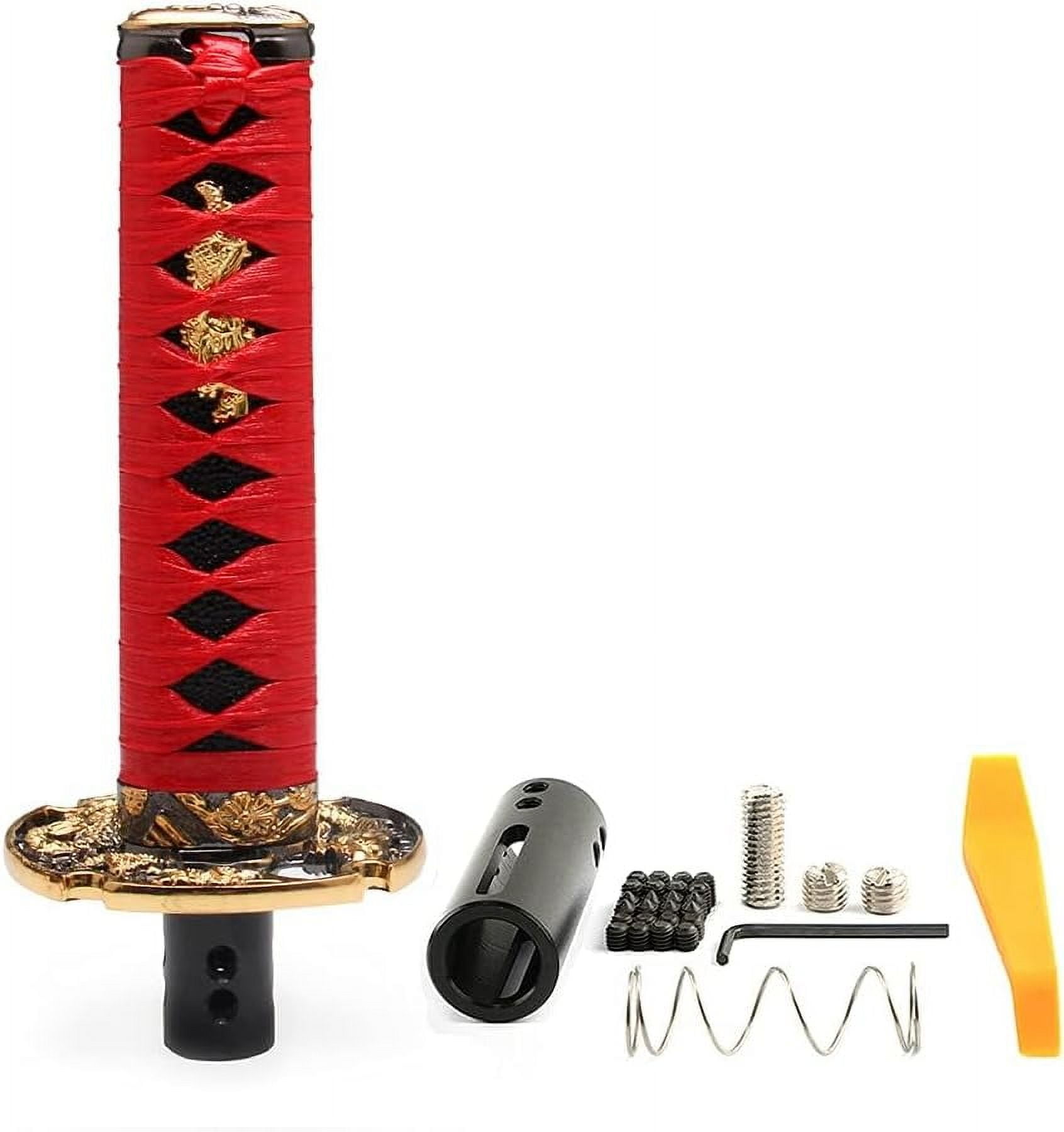 YIUIY Automatic Katana Shift Knob Samurai Sword Weighted Gear Shifter ...