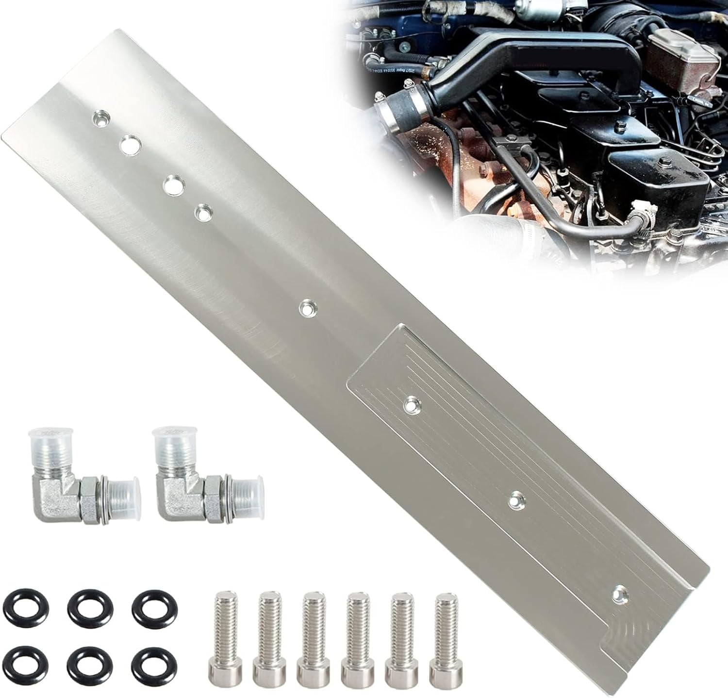 YIUIY Billet Aluminum Tappet Cover Compatible with Cummins Diesel 5.9L ...