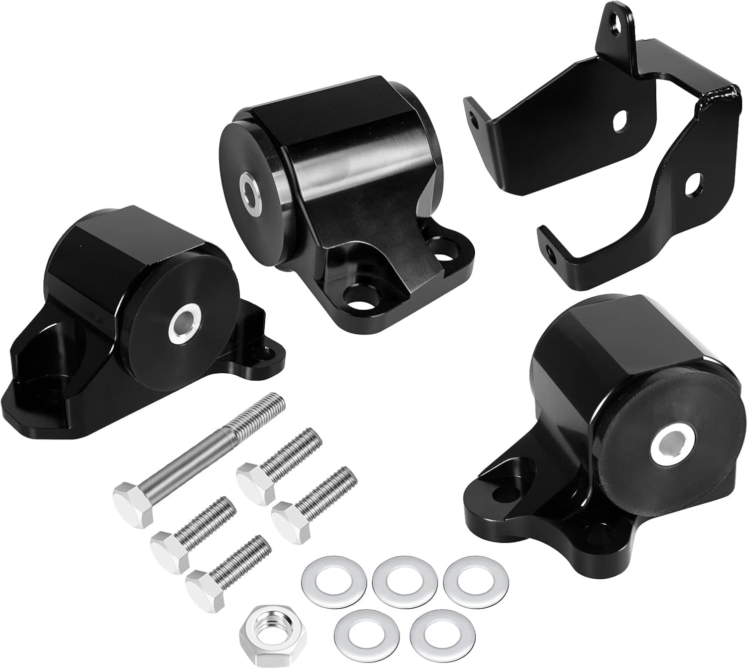 YIUIY Engine Billet Motor Mount Bracket Kit Compatible with Honda Civic ...