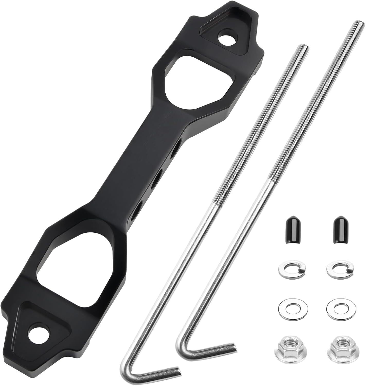 YIUIY Heavy Duty Battery Hold Down Billet Aluminum Battery Tie Down ...