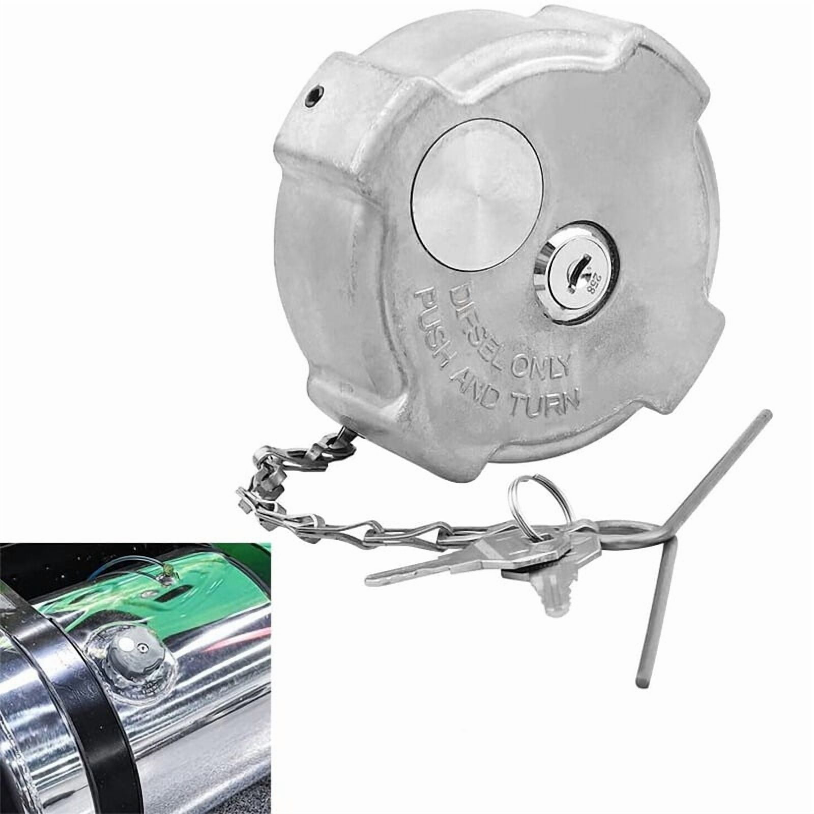 YIUIY Locking Diesel Fuel Cap for 96-18 Freightliner Cascadia Columbia ...