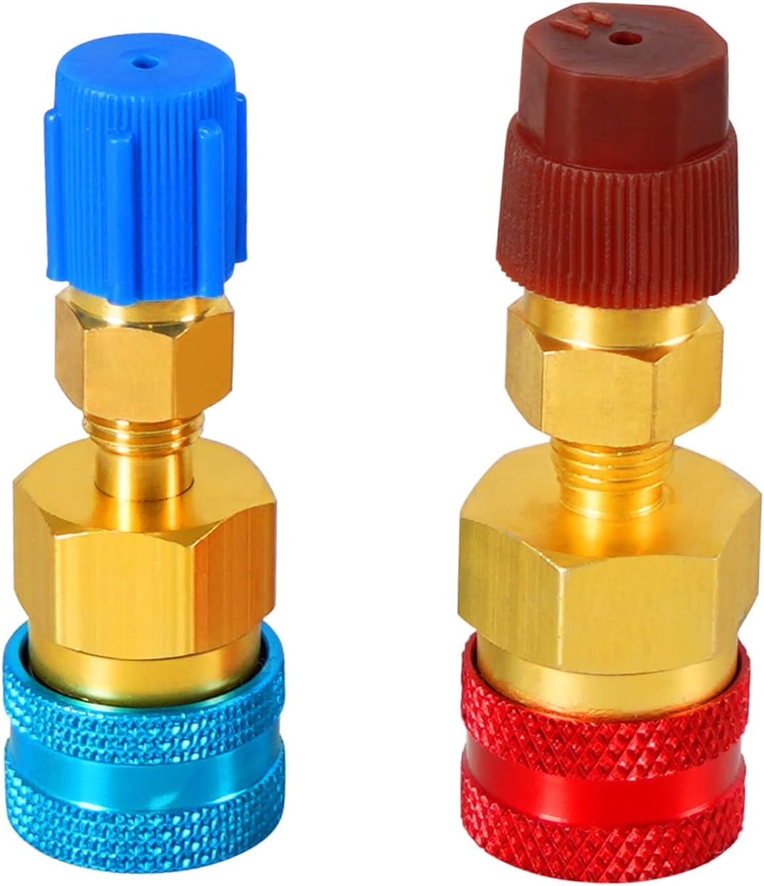 YIUIY R1234YF to R134A Adjustable Adapter R134A to R1234YF Quick ...