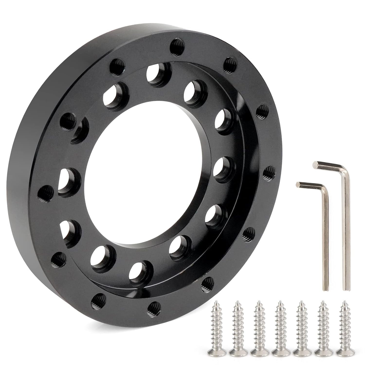 YIUIY Steering Wheel Adapter Plate 70MM 2.75" Compatible With Logitech ...