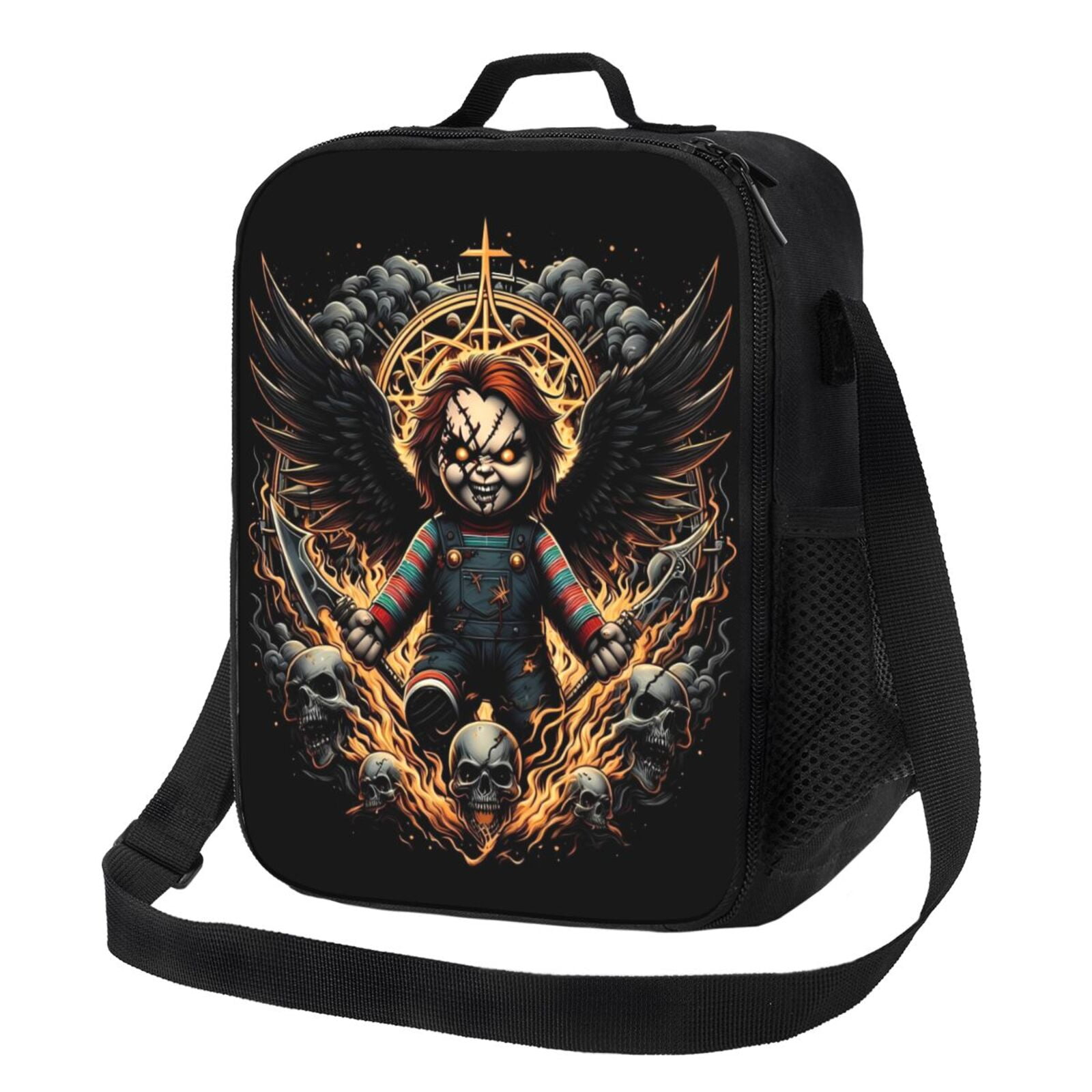 YIVIOYIL Bride Of Chucky Lunch Bag For Men Women Reusable Gothic Lunch ...