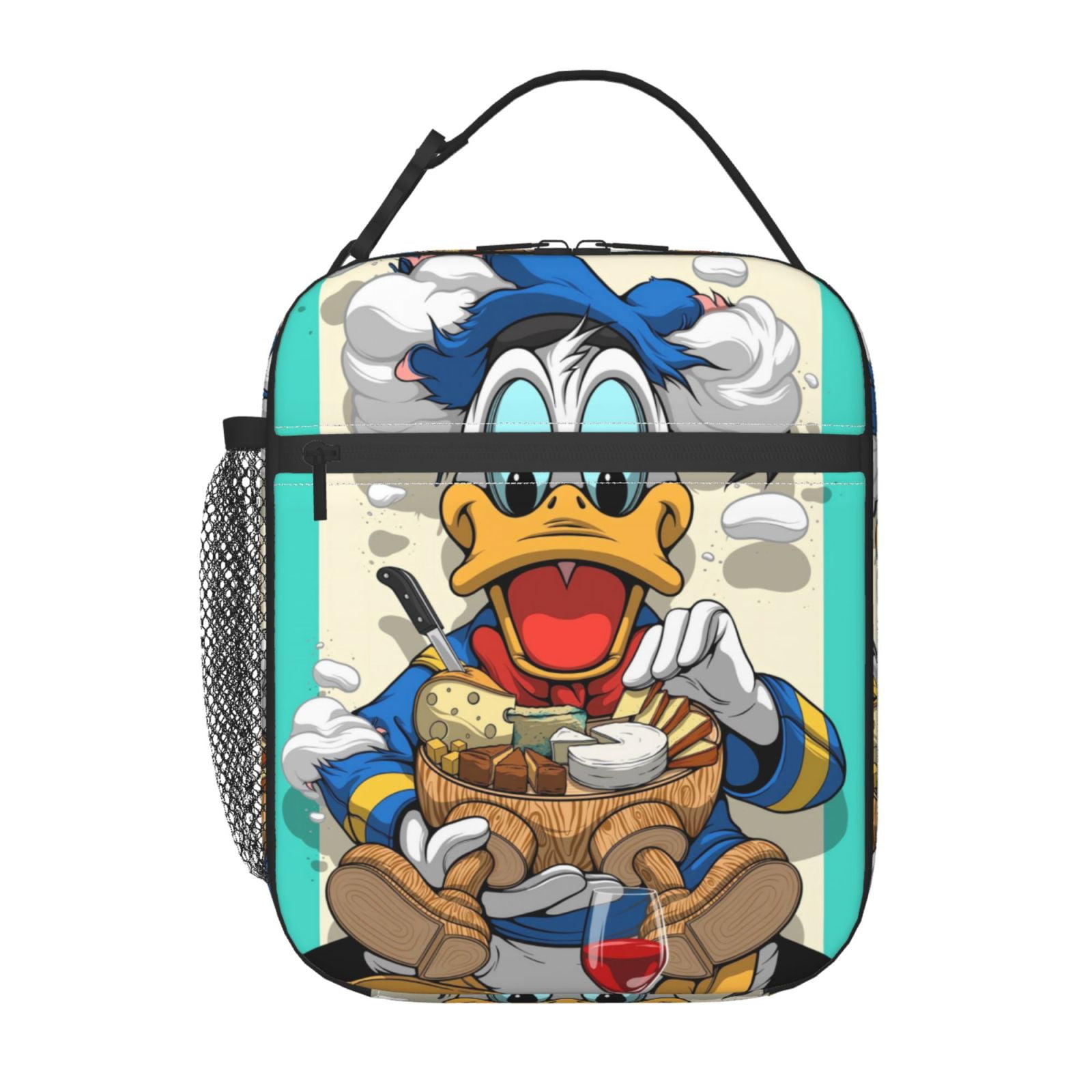 YIVIOYIL Cartoon Dona-ld Duck Lunch Box for Men Women Adults Small ...