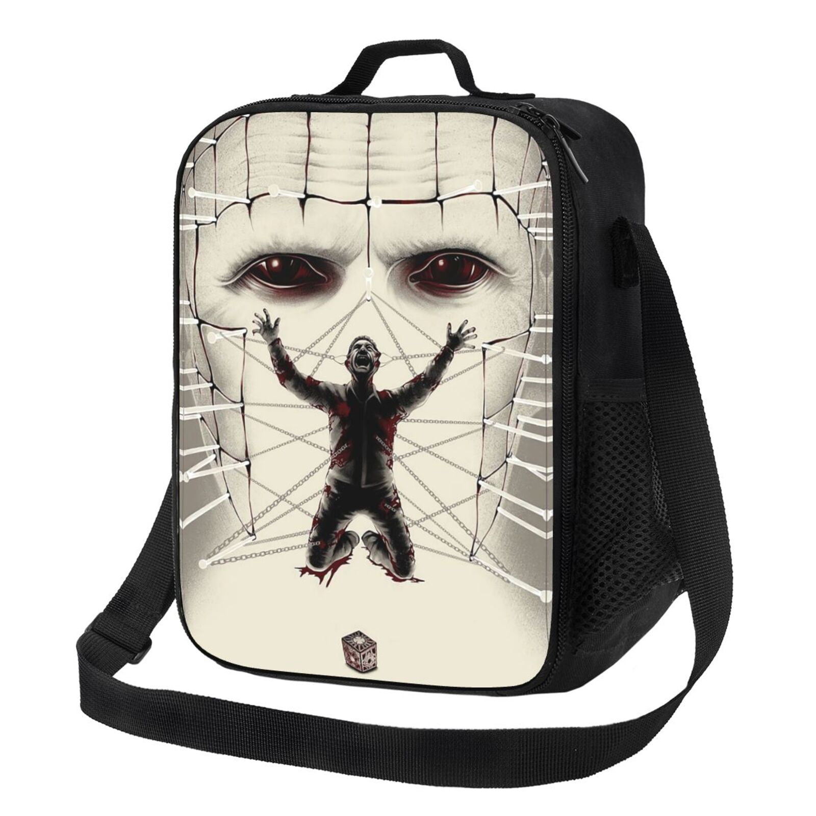 YIVIOYIL Hellraiser Lunch Bag For Men Women Reusable Gothic Lunch Box ...