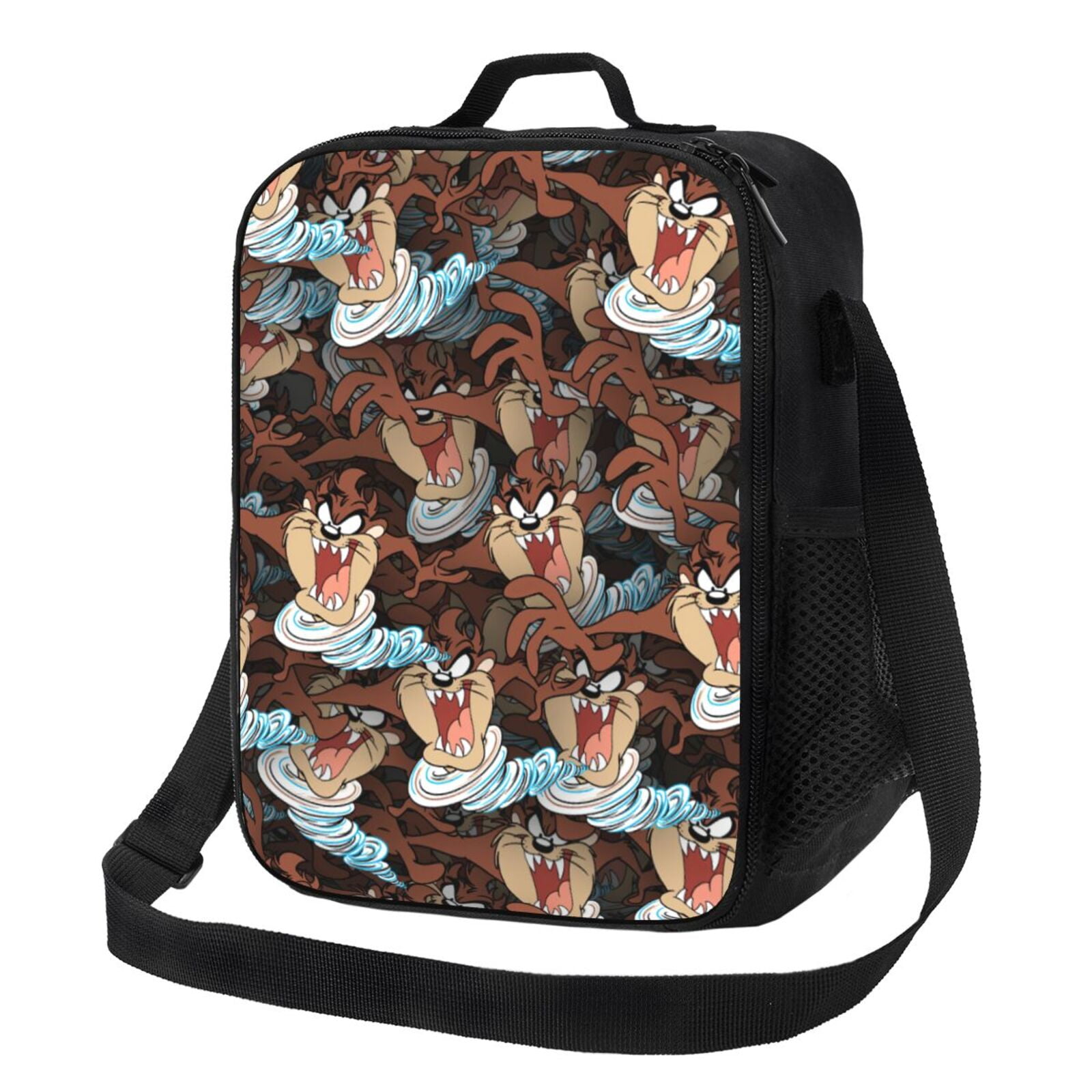 YIVIOYIL Tasmanian Devil Taz Lunch Box Reusable Cartoon Lunch Bag ...