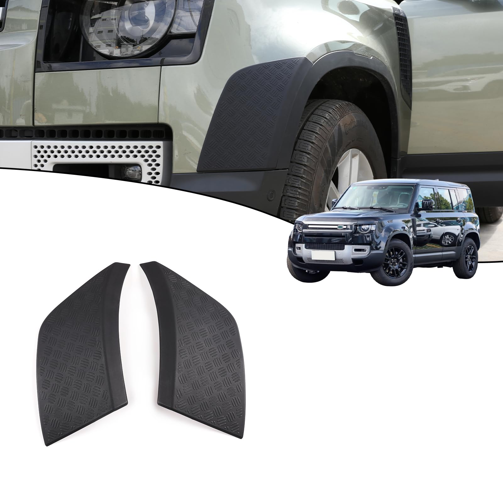 YIWANG Front Grille Trim IFF17 Strips for Land Rover Defender 90 110 ...