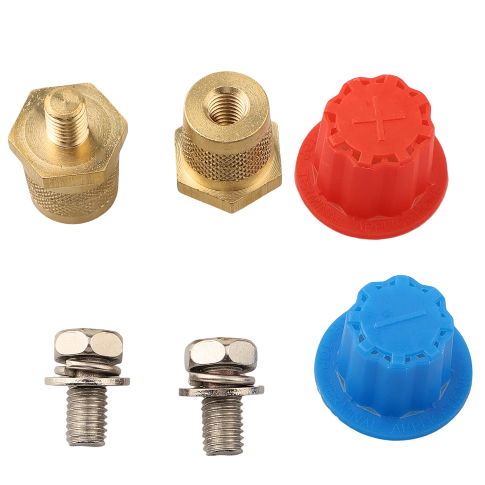 YIWEI 2XBattery Terminal Connector Car Battery Post Terminal Post ...