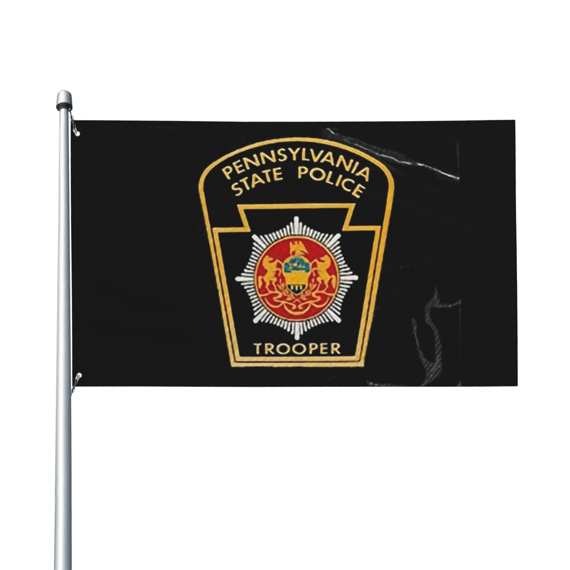 YIWORD Pennsylvania State Police Flag For Indoor Home House Decor ...