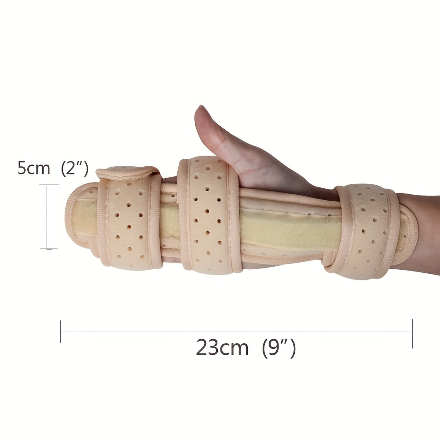 YIWUHOTXIAOHU Aluminum Hand Finger Wrist Support Brace - Adjustable ...