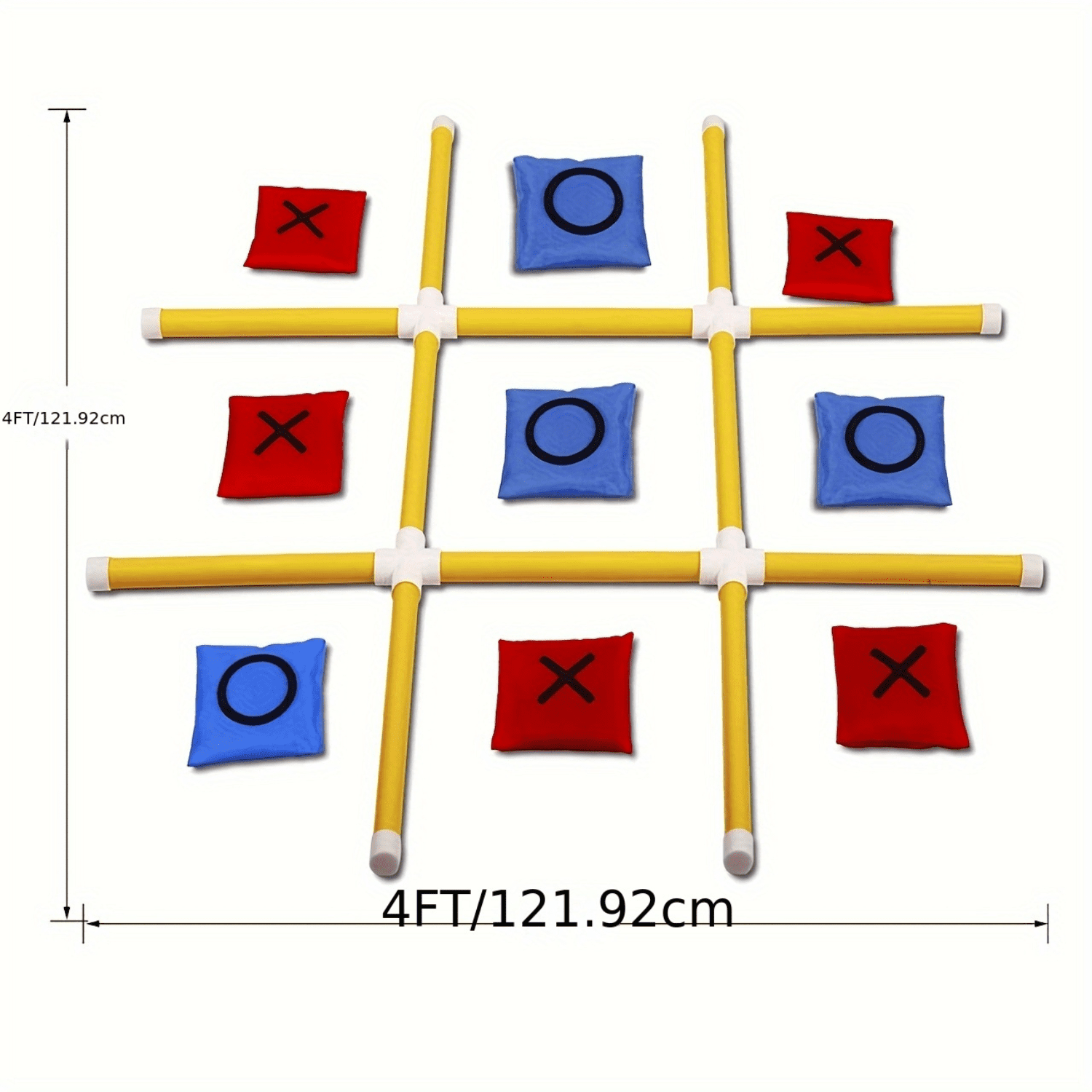 YIWUHOTXIAOHU Fun Giant Outdoor Tic Tac Toe Beanbag Game Set - Perfect ...