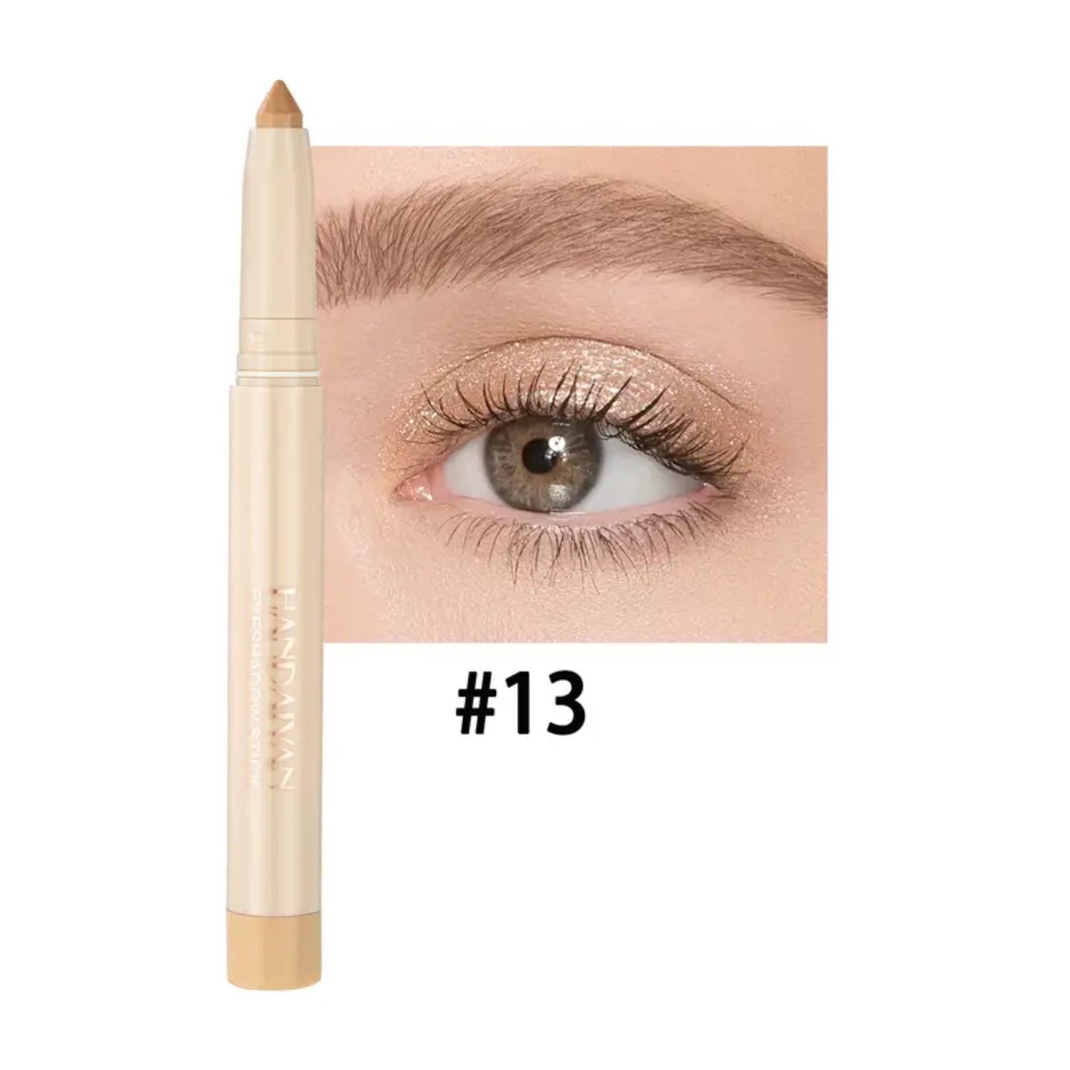 YIWUHOTXIAOHU Long-lasting Rich and Creamy Eyeshadow Stick with Built ...
