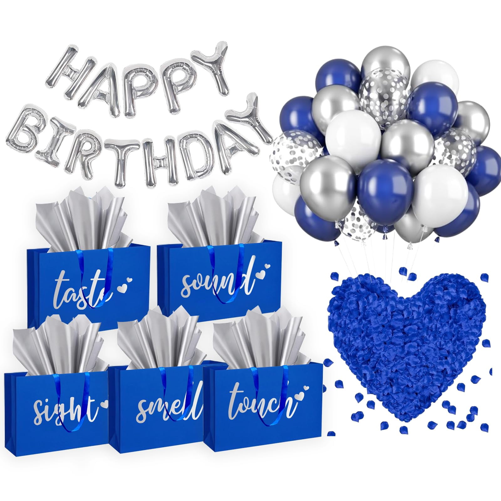 YIXAXKAO 5 Senses Gift DEF29 Bags Five Senses Birthday Party ...