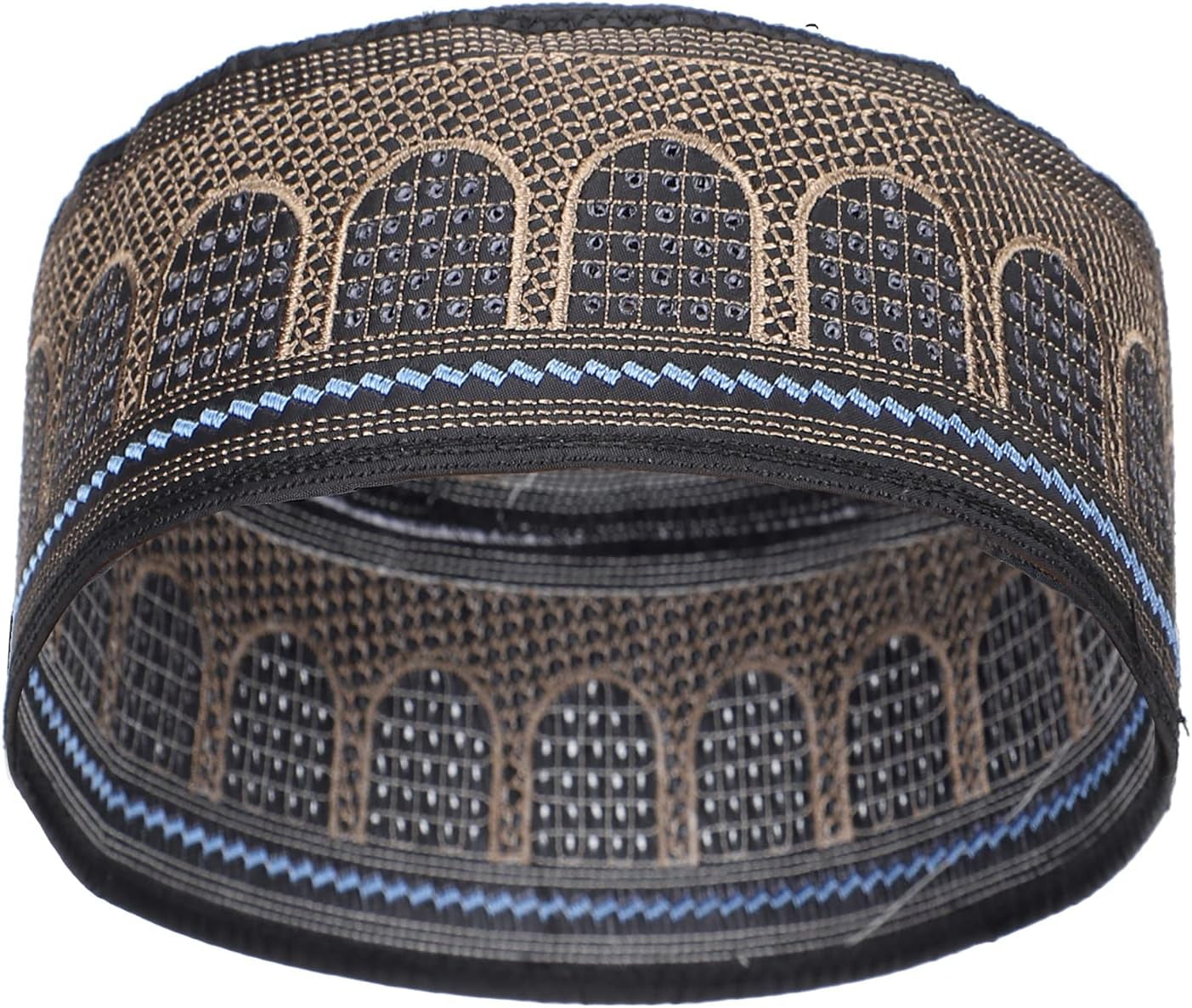 YIXIGCHEN Muslim Prayer Hat, Embroidery Saudi Arabia Worship Prayer Men ...