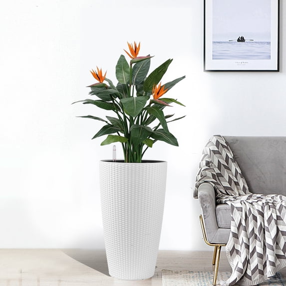 YIYADO Indoor and Outdoor Flower Pots, Water Level Monitor, Automatic ...