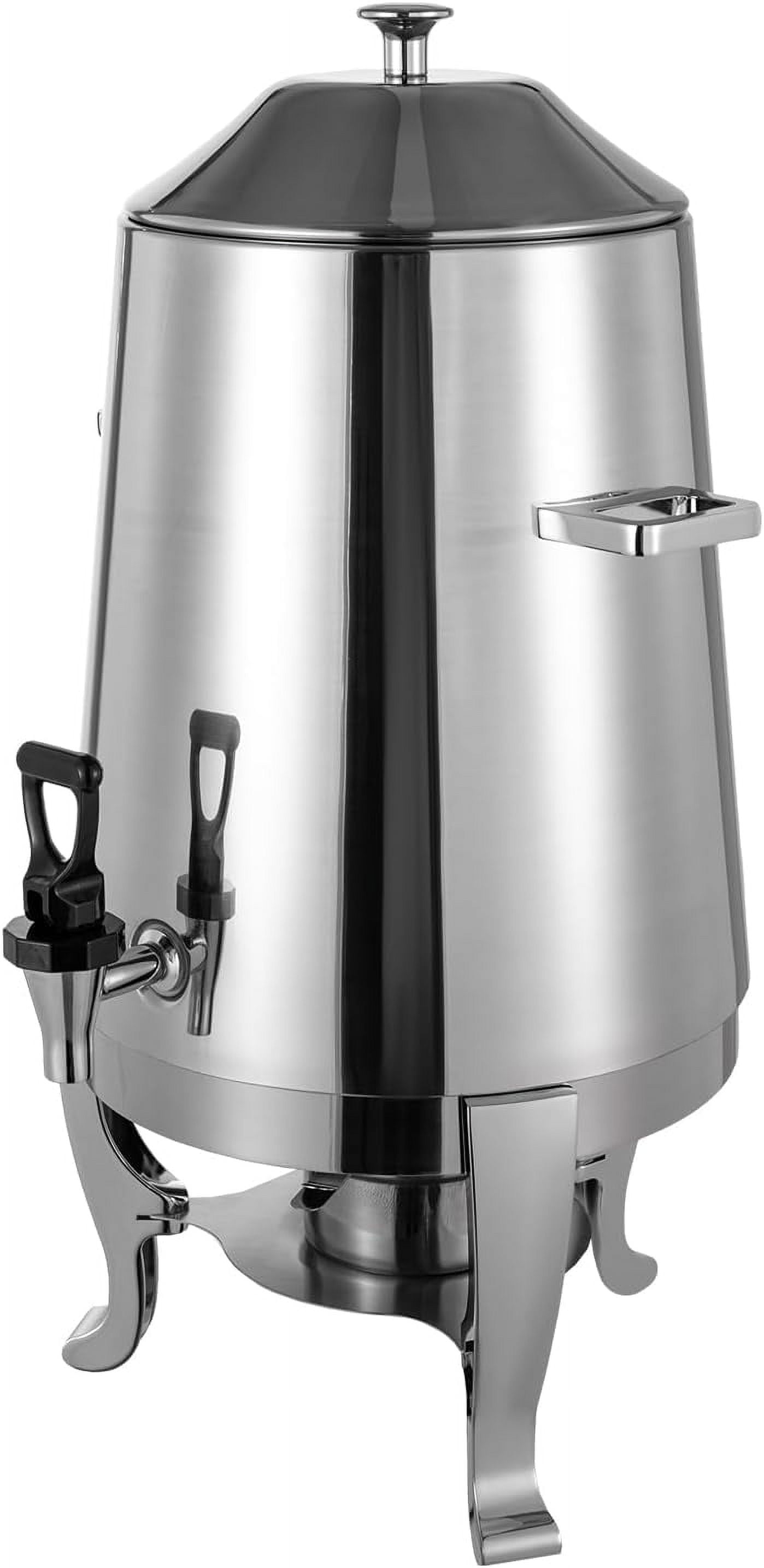 YIYIBYUS 3.5 Gallon Hot Beverage Dispenser, Stainless Steel Coffee Urn ...